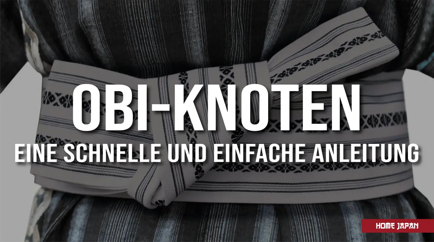 Obi-Schleife: Schnelles und einfaches Tutorial | Home Japan